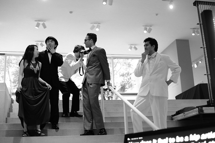 Ei Arakawa, Dan Poston, David Zuckerman at Dallas Museum of Art ...