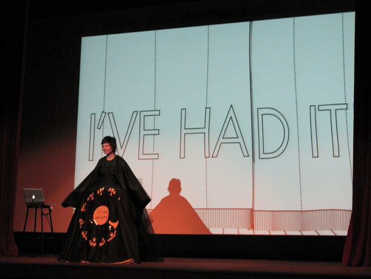 Frances Stark at Wheeler Opera House, Aspen | Contemporary Art Library