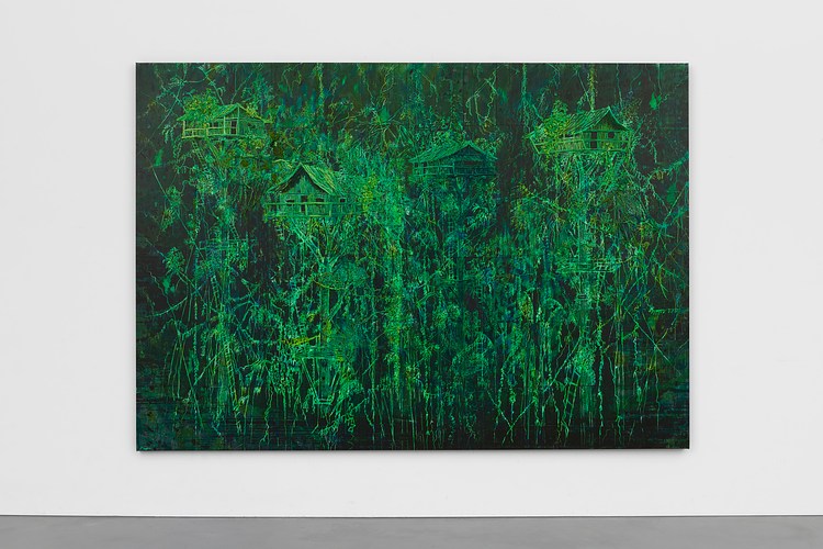 Michael Raedecker at Grimm, New York | Contemporary Art Library