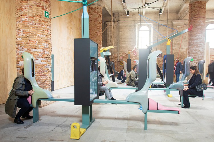 Neïl Beloufa at The Arsenale at the Venice Biennale | Contemporary Art ...