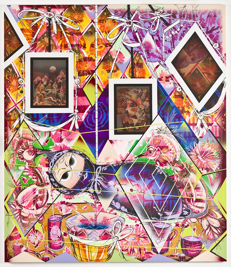 Lari Pittman at Regen Projects, Los Angeles | Contemporary Art Daily