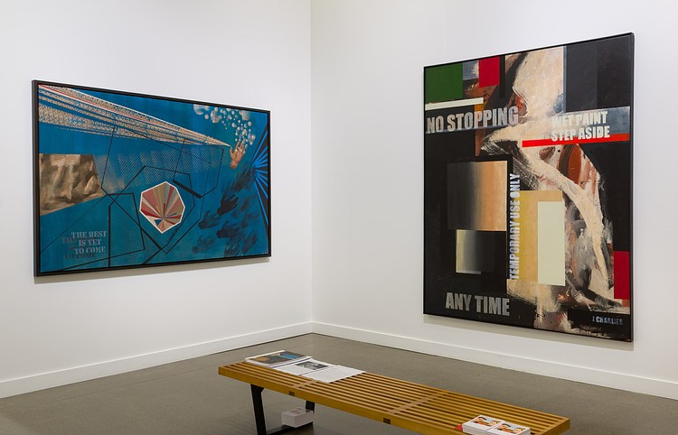 Jacques Charlier at Galerie Hervé Bize at Independent, New York 2018 ...