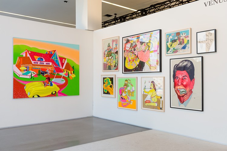 Peter Saul at VENUS at Independent, New York 2016 | Contemporary Art ...